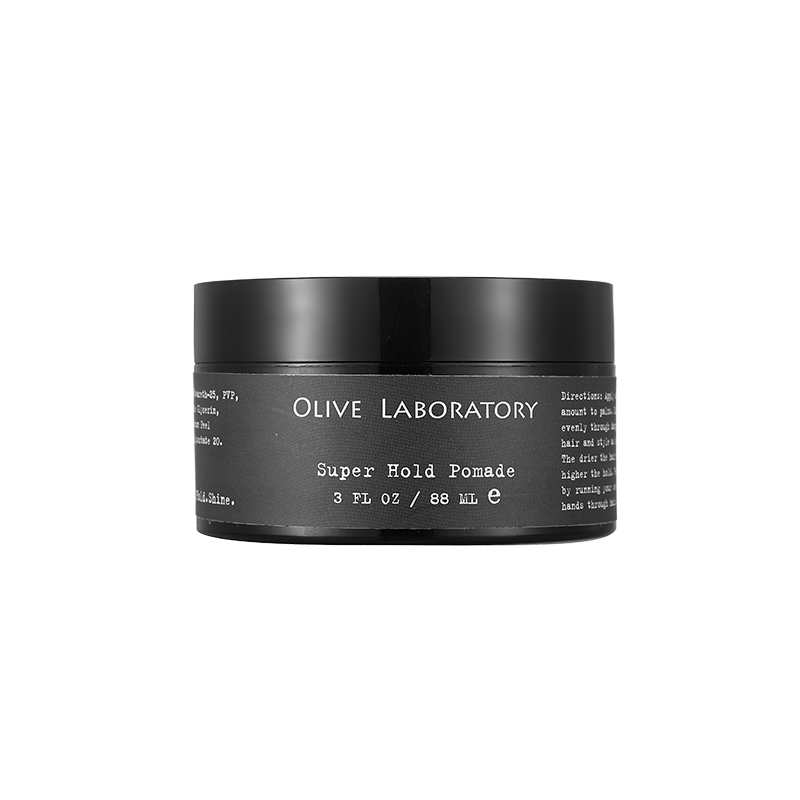 Olive Laboratory Super Hold Pomade – Olive Laboratory & Barbers Co